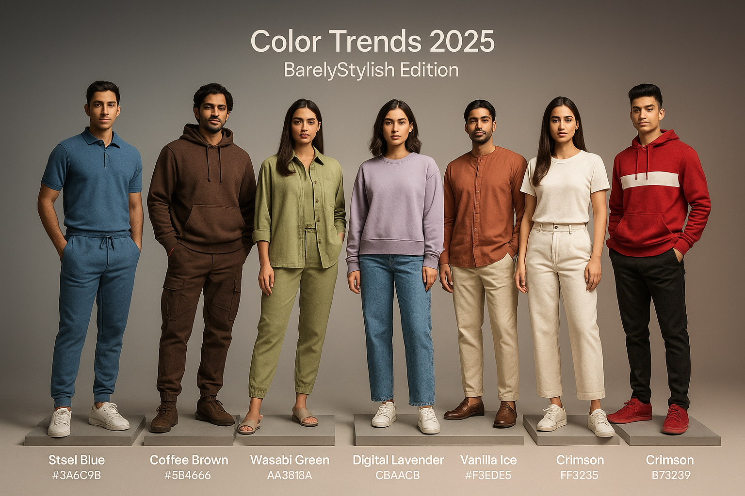 🎨 2025’s Color Trends You Can Actually Wear – BarelyStylish